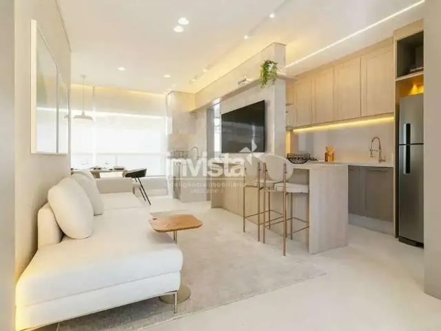 Apartamento para Venda em Santos/SP Marapé 1 Quartos