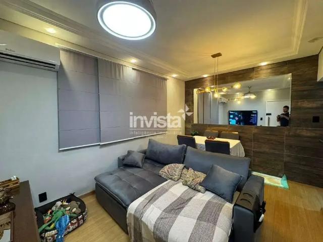 Apartamento para Venda em Santos/SP Marapé 2 Quartos
