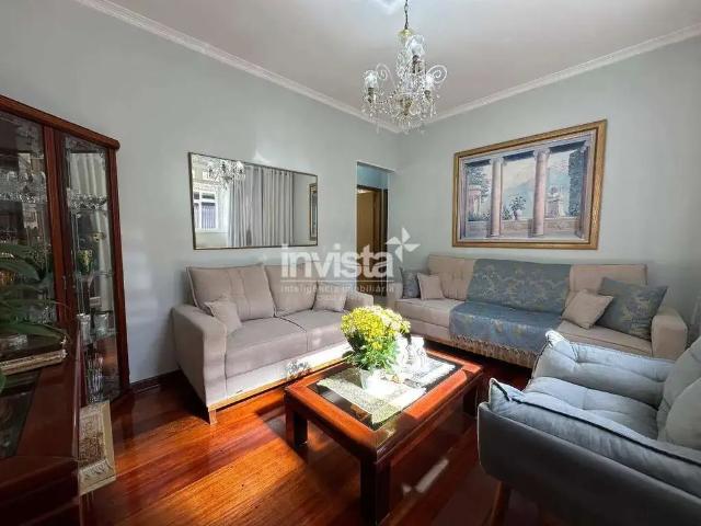 Apartamento para Venda em Santos/SP Marapé 2 Quartos
