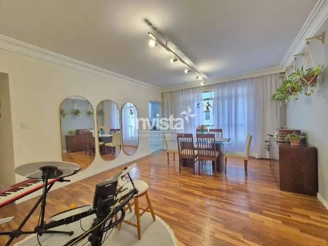 Apartamento para Venda em Santos/SP Marapé 3 Quartos