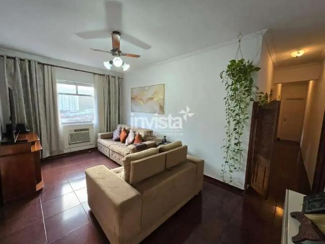 Apartamento para Venda em Santos/SP Marapé 3 Quartos