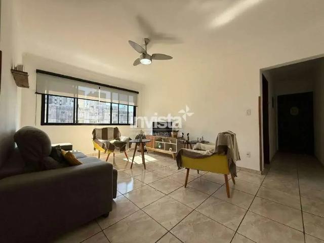 Apartamento para Venda em Santos/SP Marapé 3 Quartos