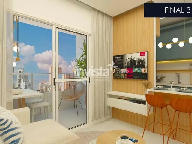 Apartamento para Venda em Santos/SP Aparecida 1 Quartos