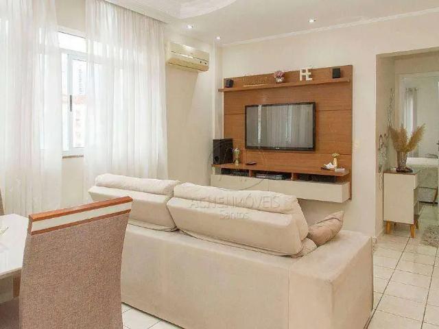 Apartamento para Venda em Santos/SP Aparecida 2 Quartos
