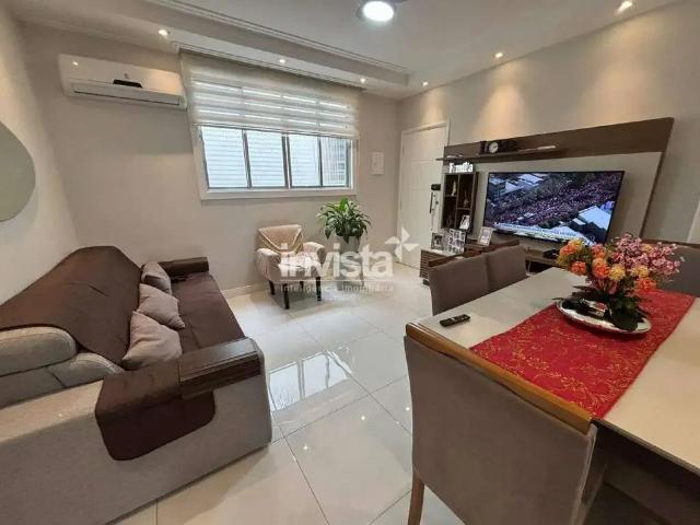 Apartamento para Venda em Santos/SP Aparecida 2 Quartos