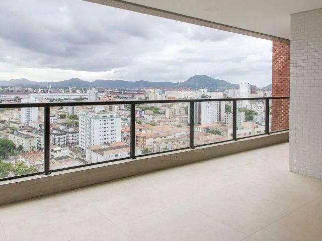 Apartamento para Venda em Santos/SP Aparecida 3 Quartos
