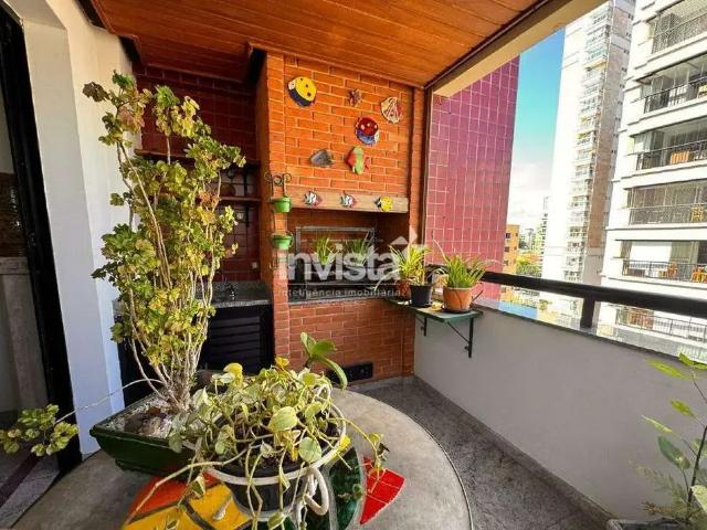 Apartamento para Venda em Santos/SP Boqueirão 4 Quartos