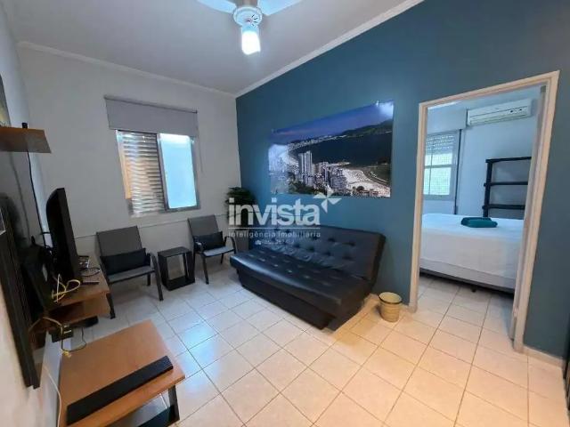 Apartamento para Venda em Santos/SP Boqueirão 1 Quartos