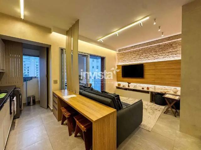 Apartamento para Venda em Santos/SP Boqueirão 1 Quartos