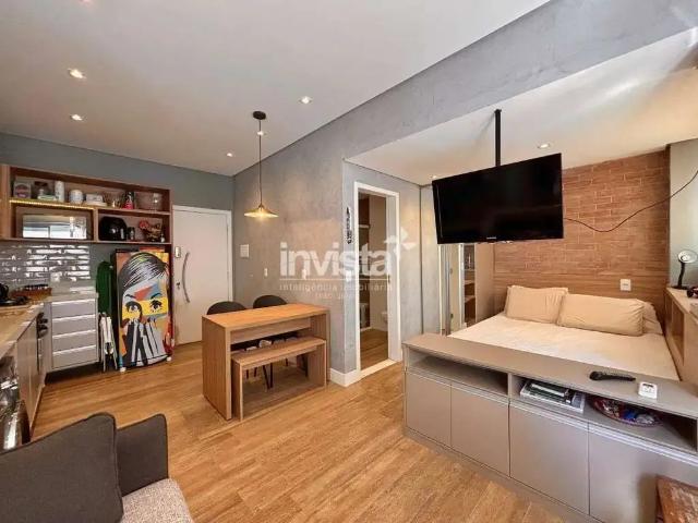 Apartamento para Venda em Santos/SP Boqueirão 1 Quartos