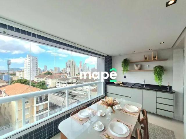 Apartamento para Venda em Santos/SP Boqueirão 1 Quartos
