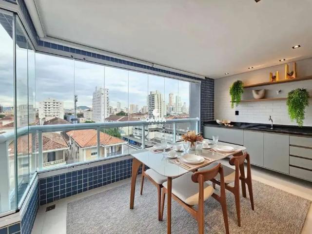 Apartamento para Venda em Santos/SP Boqueirão 1 Quartos