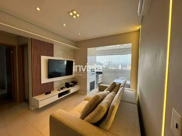 Apartamento para Venda em Santos/SP Boqueirão 2 Quartos