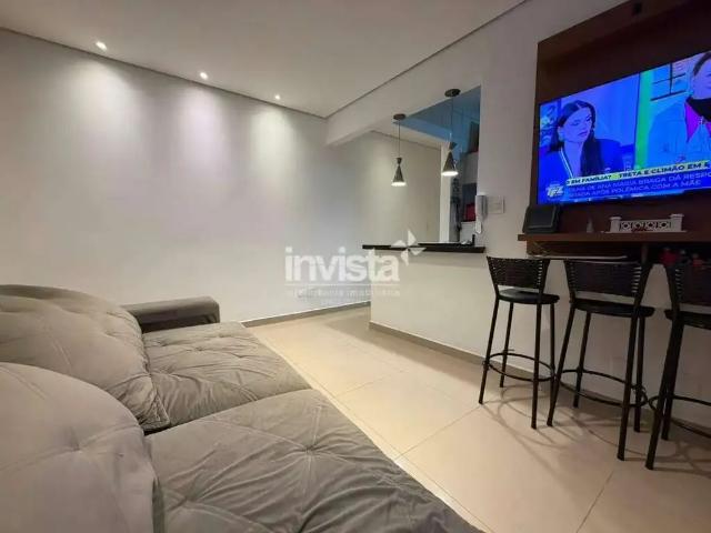 Apartamento para Venda em Santos/SP Boqueirão 2 Quartos