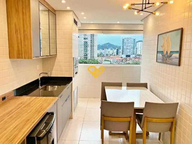 Apartamento para Venda em Santos/SP Boqueirão 2 Quartos