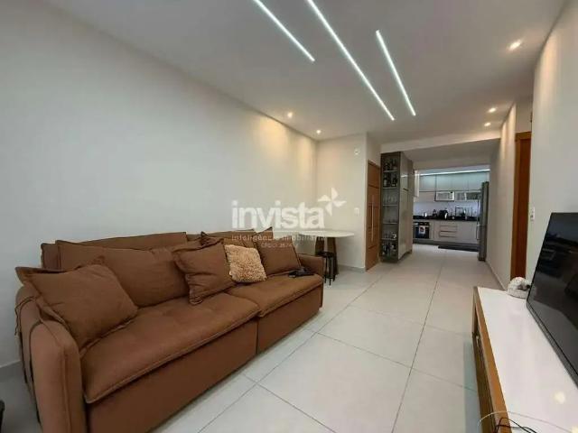 Apartamento para Venda em Santos/SP Boqueirão 2 Quartos