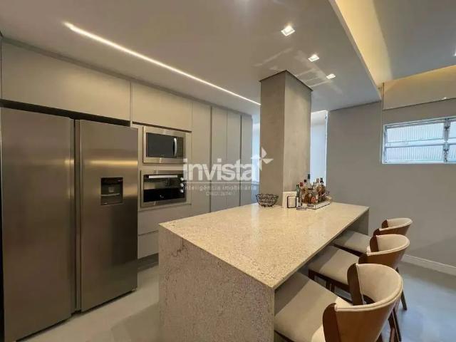 Apartamento para Venda em Santos/SP Boqueirão 2 Quartos