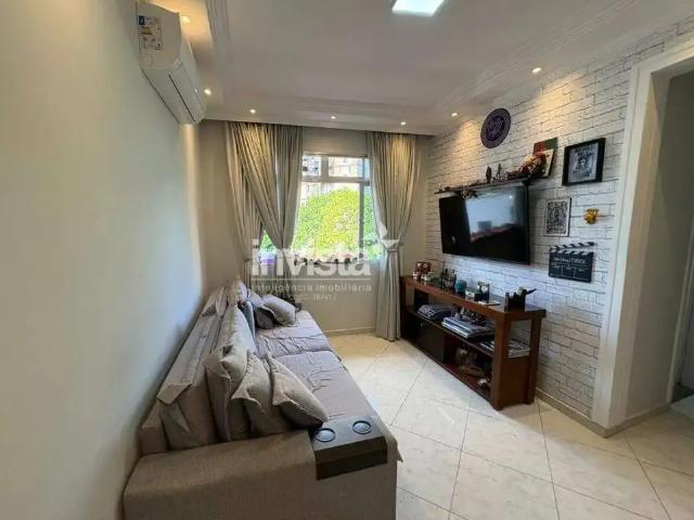 Apartamento para Venda em Santos/SP Boqueirão 2 Quartos
