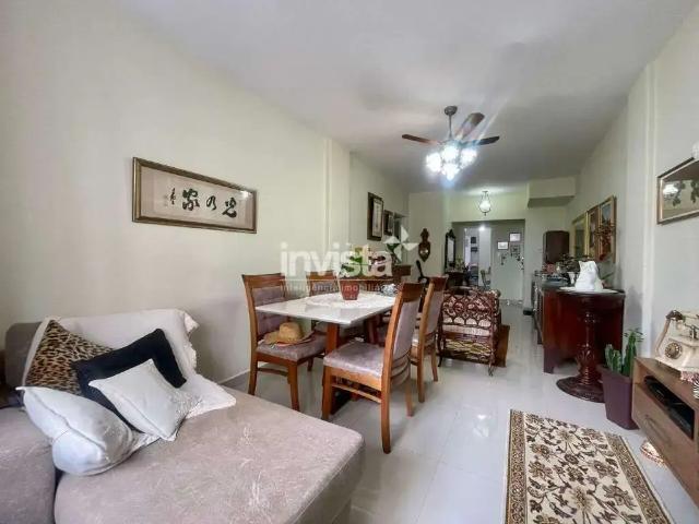 Apartamento para Venda em Santos/SP Boqueirão 2 Quartos