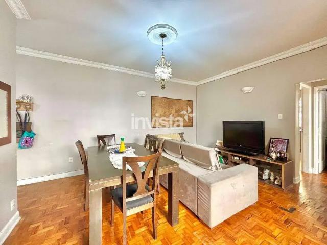 Apartamento para Venda em Santos/SP Boqueirão 2 Quartos