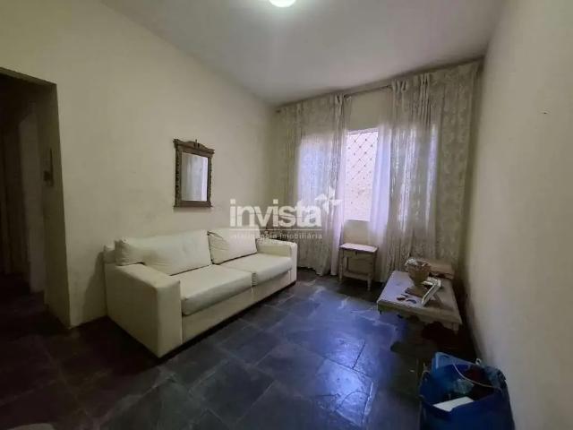 Apartamento para Venda em Santos/SP Boqueirão 2 Quartos