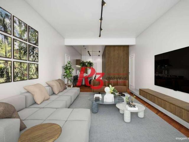 Apartamento para Venda em Santos/SP Boqueirão 2 Quartos