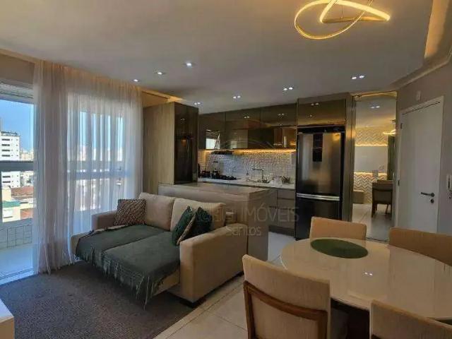 Apartamento para Venda em Santos/SP Boqueirão 2 Quartos