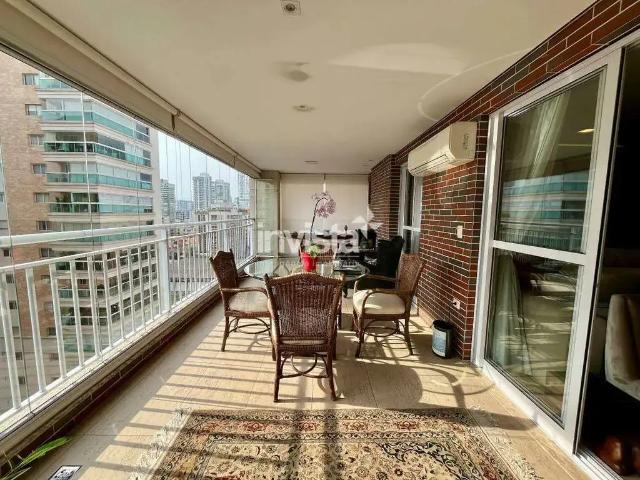 Apartamento para Venda em Santos/SP Boqueirão 3 Quartos