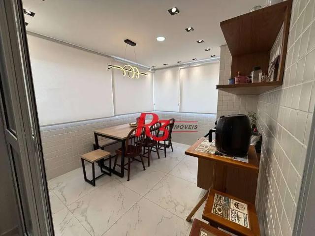 Apartamento para Venda em Santos/SP Boqueirão 3 Quartos