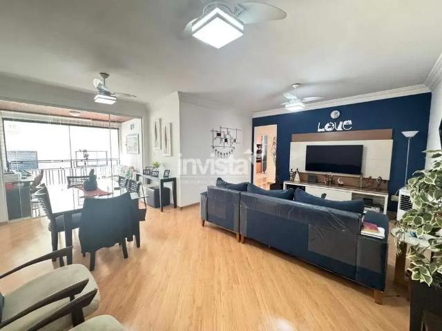 Apartamento para Venda em Santos/SP Boqueirão 3 Quartos