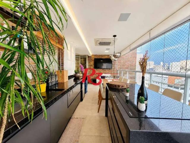 Apartamento para Venda em Santos/SP Boqueirão 3 Quartos