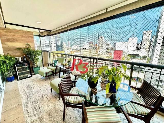 Apartamento para Venda em Santos/SP Boqueirão 3 Quartos