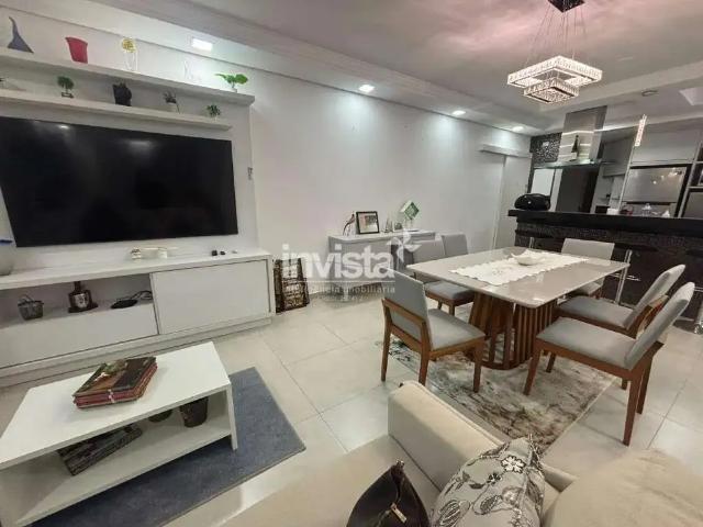 Apartamento para Venda em Santos/SP Boqueirão 3 Quartos