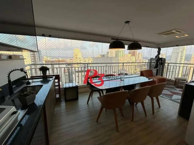 Apartamento para Venda em Santos/SP Boqueirão 3 Quartos