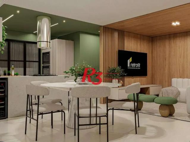 Apartamento para Venda em Santos/SP Boqueirão 3 Quartos