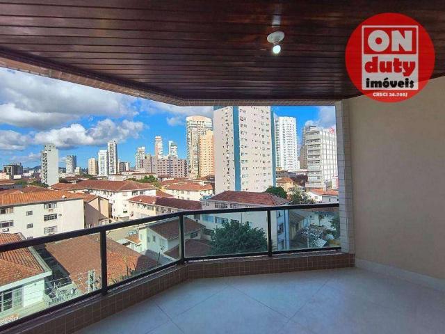 Apartamento para Venda em Santos/SP Boqueirão 3 Quartos