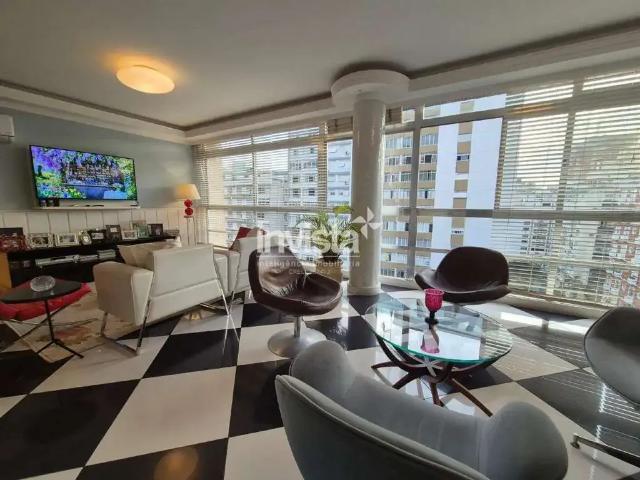 Apartamento para Venda em Santos/SP Boqueirão 3 Quartos