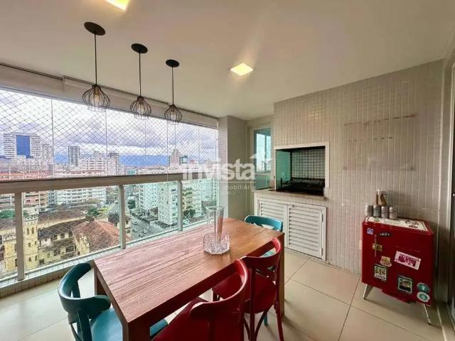 Apartamento para Venda em Santos/SP Boqueirão 3 Quartos