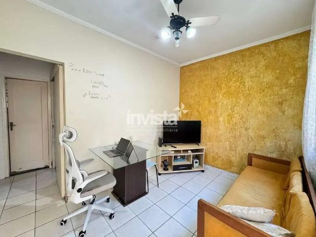 Apartamento para Venda em Santos/SP Campo Grande 1 Quartos