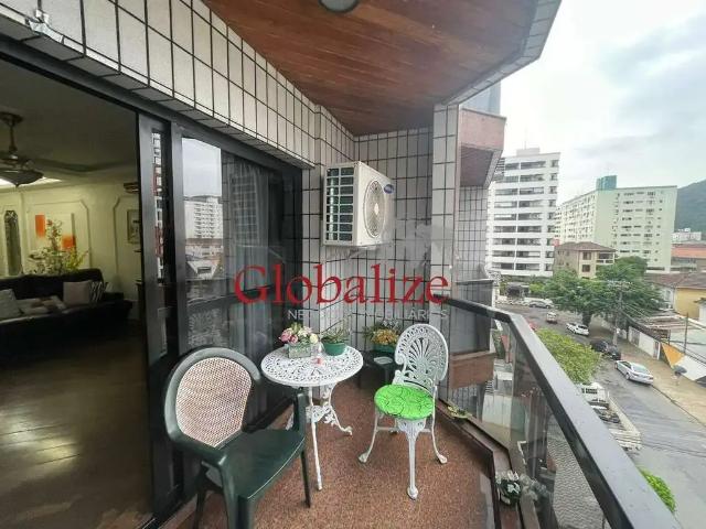 Apartamento para Venda em Santos/SP Campo Grande 3 Quartos