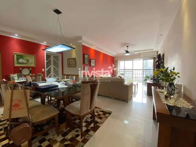 Apartamento para Venda em Santos/SP Campo Grande 3 Quartos