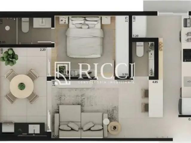 Apartamento para Venda em Santos/SP Embaré 1 Quartos