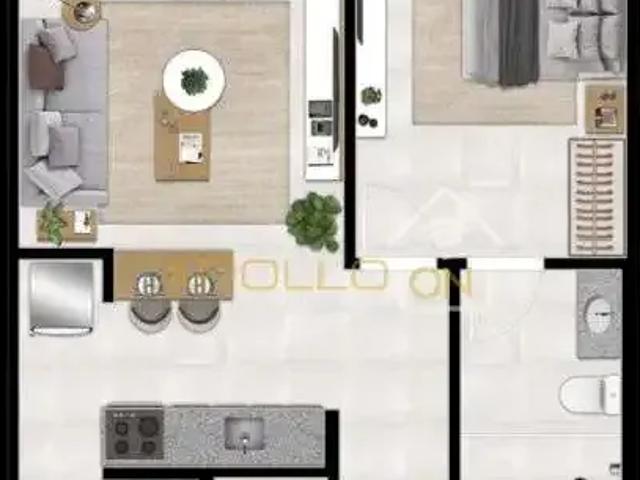 Apartamento para Venda em Santos/SP Embaré 1 Quartos