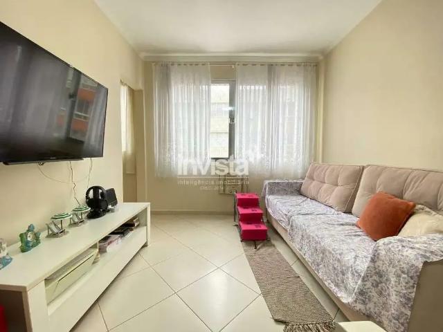 Apartamento para Venda em Santos/SP Embaré 1 Quartos