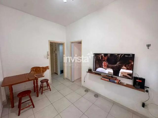 Apartamento para Venda em Santos/SP Embaré 1 Quartos