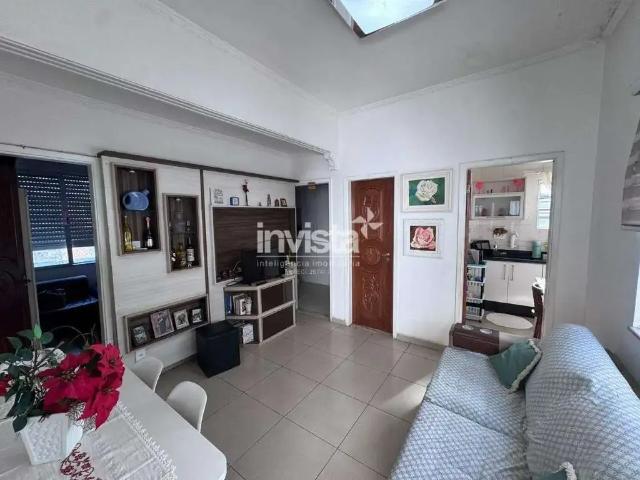 Apartamento para Venda em Santos/SP Embaré 2 Quartos