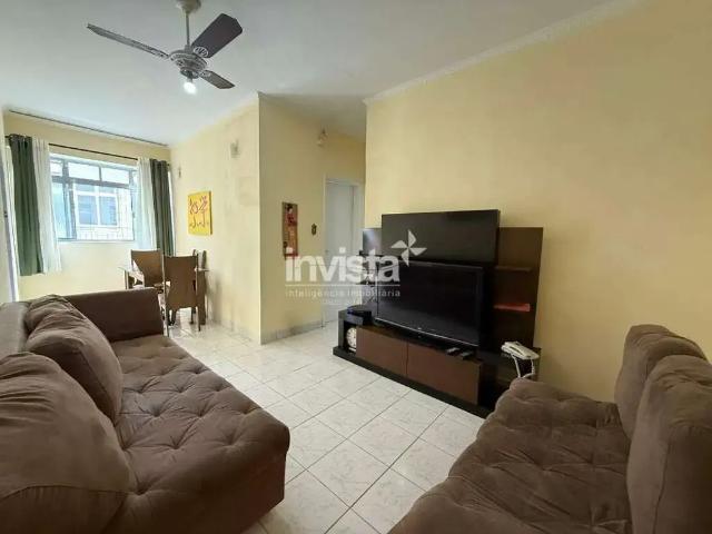 Apartamento para Venda em Santos/SP Embaré 2 Quartos