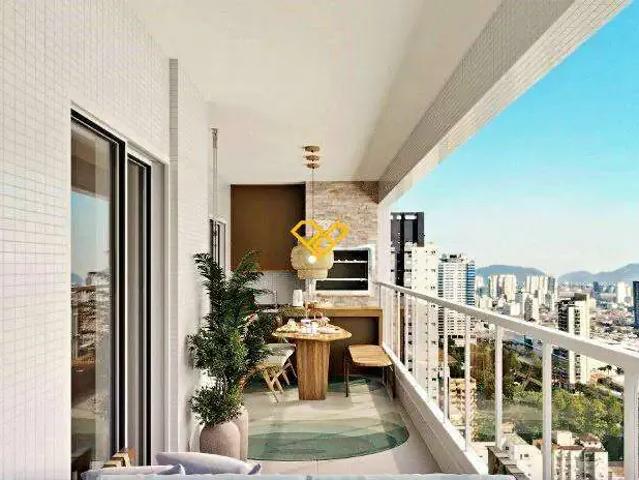 Apartamento para Venda em Santos/SP Embaré 2 Quartos