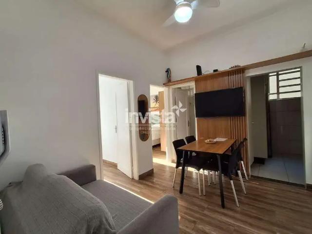 Apartamento para Venda em Santos/SP Embaré 2 Quartos