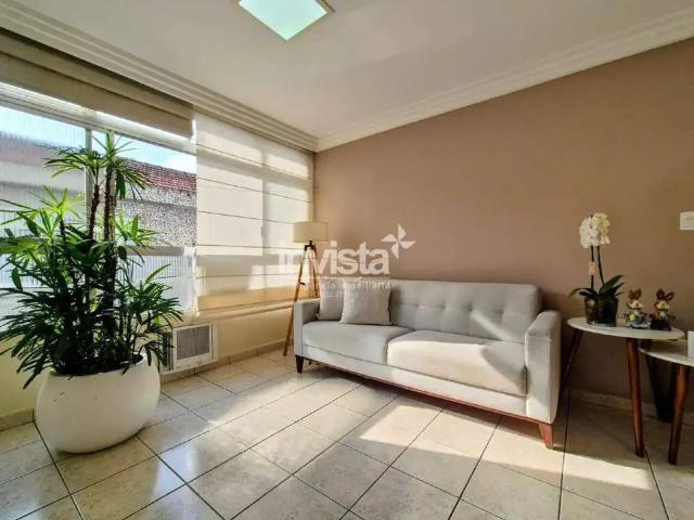 Apartamento para Venda em Santos/SP Embaré 2 Quartos